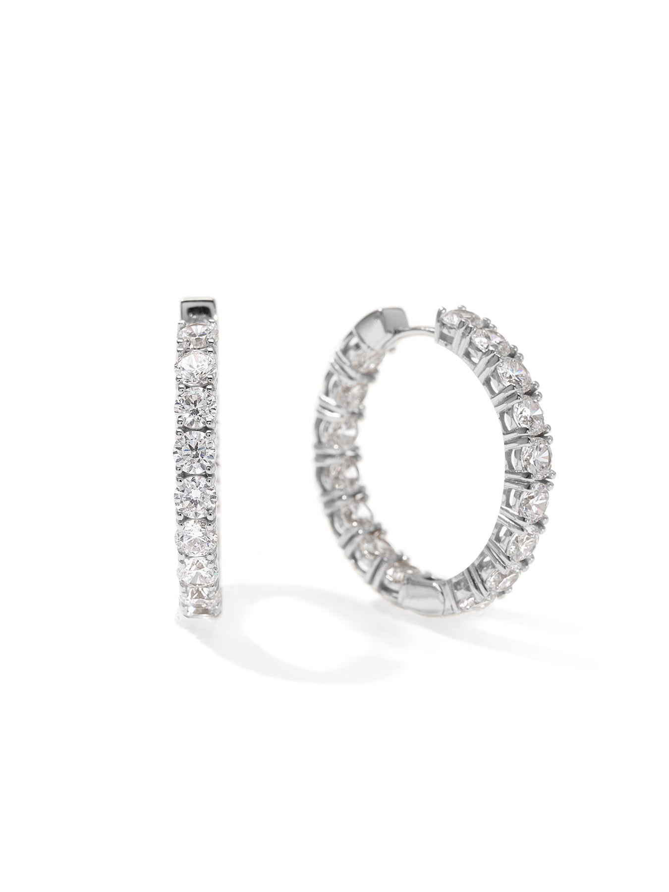 GLAMOROUS Earrings Color White Gold