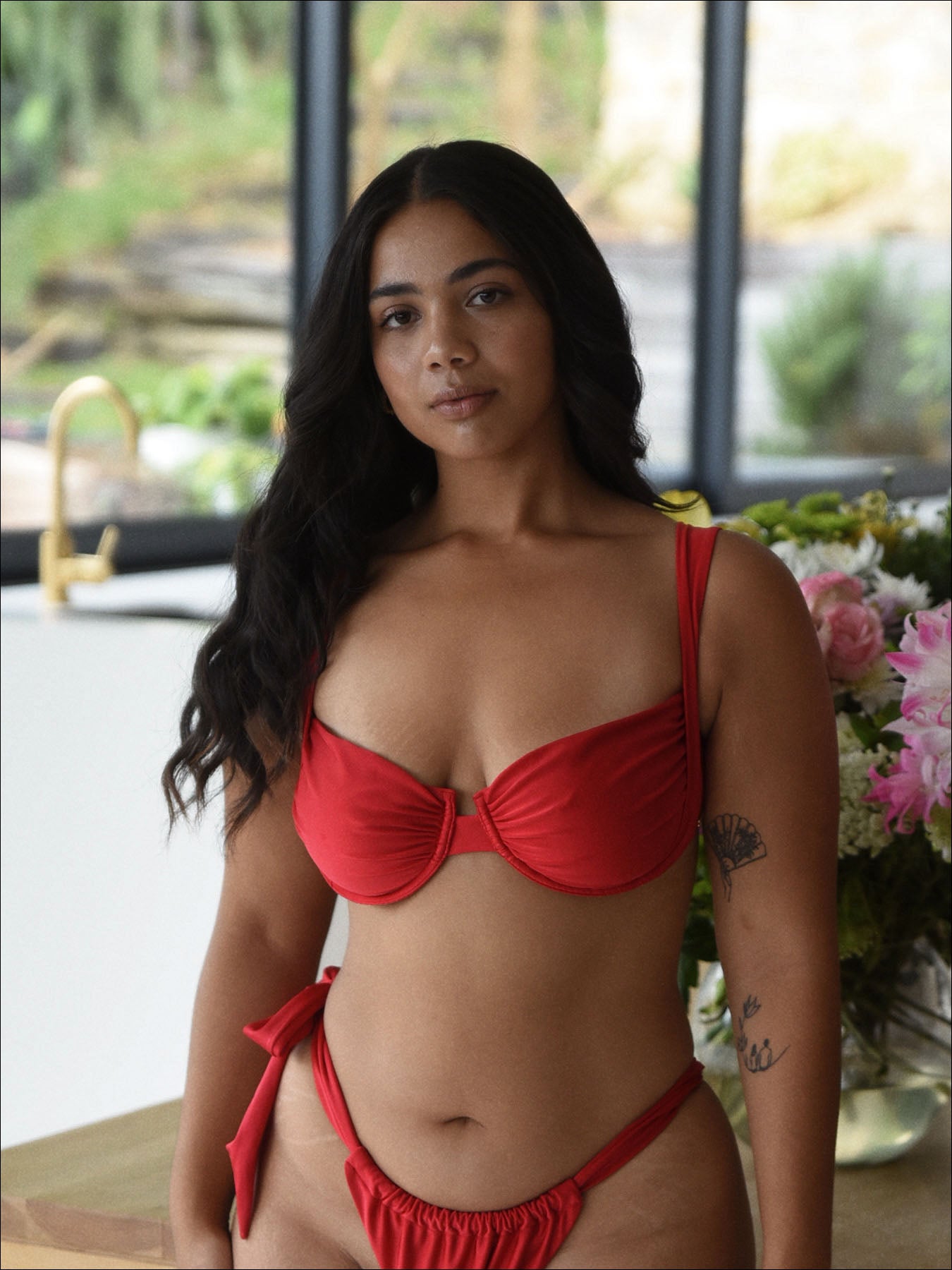 MUSE - Bold Strap Top • Red Cherry – NINETY-9